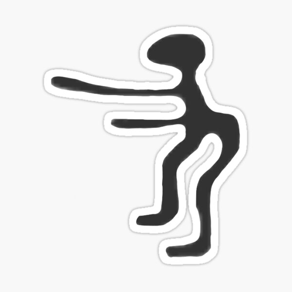 "he groovin’ (woo yea woo yea)" Sticker for Sale by lovetteworks ...