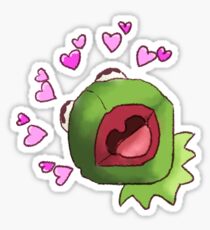 Kermit Eyes Stickers | Redbubble