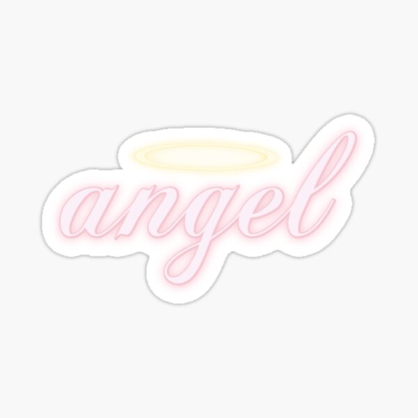 "Angel Calligraphy ఌ" Sticker for Sale by Teea- | Redbubble