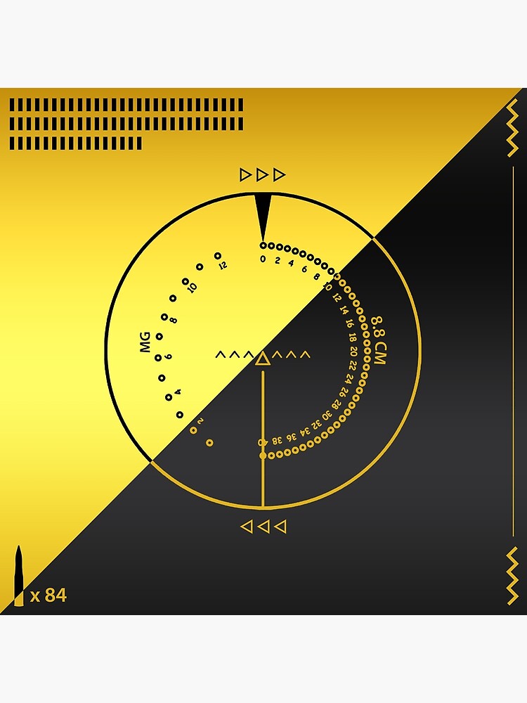 "Tiger Tank Scope" Poster for Sale by TeutonDesigns | Redbubble