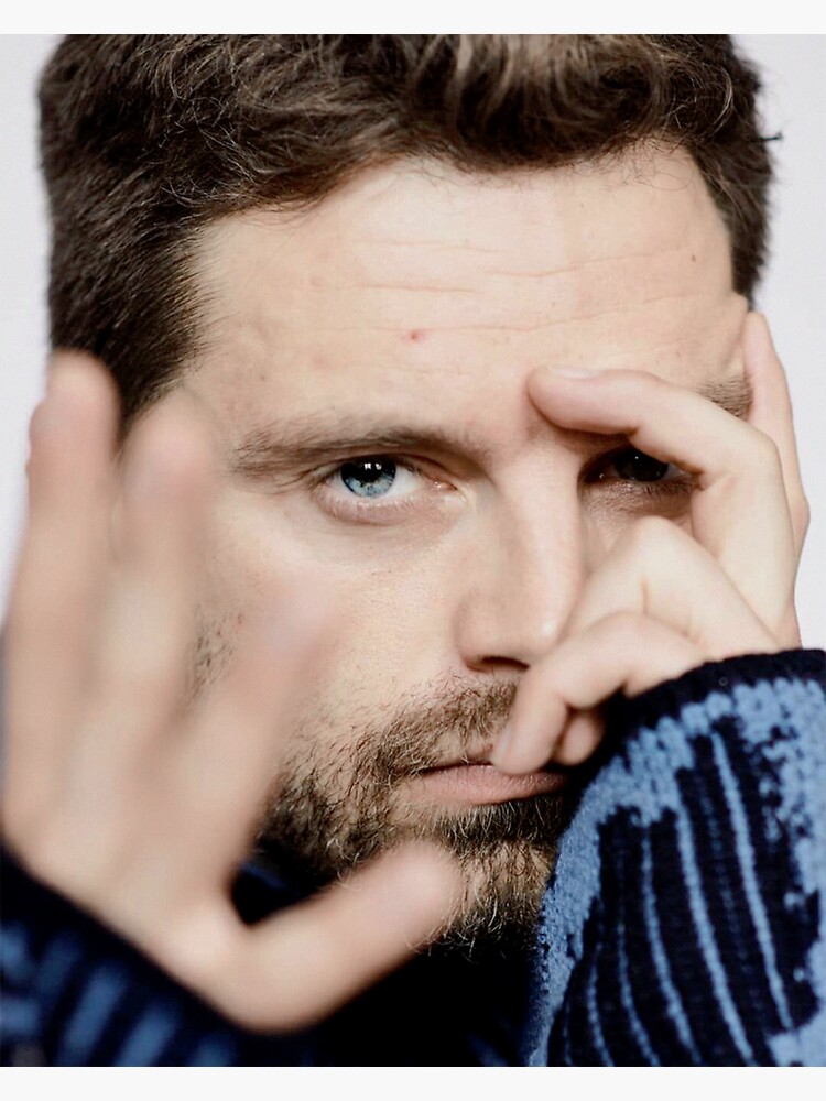 "Sebastian Stan" Sticker for Sale by izmartin | Redbubble