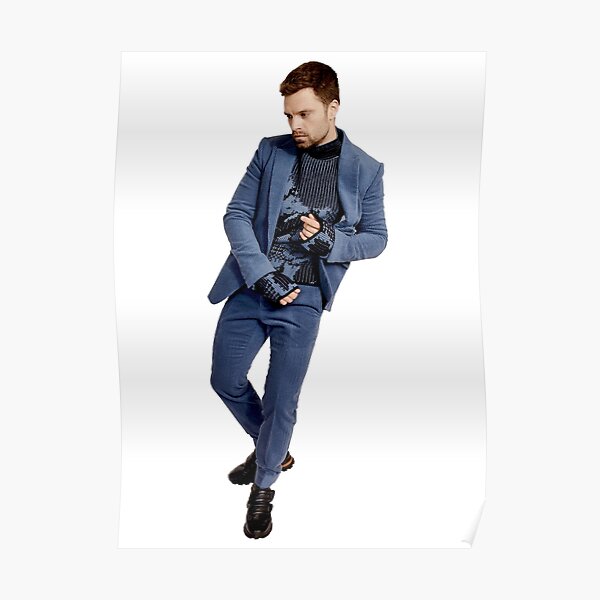 "Sebastian Stan" Poster by izmartin | Redbubble