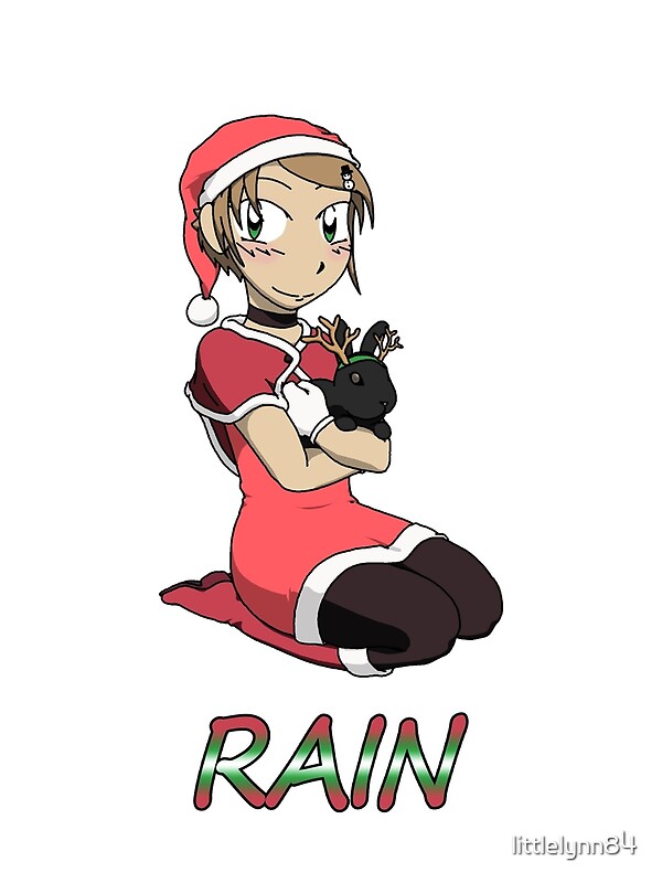 "RAIN - Santa Rain " by littlelynn84 | Redbubble