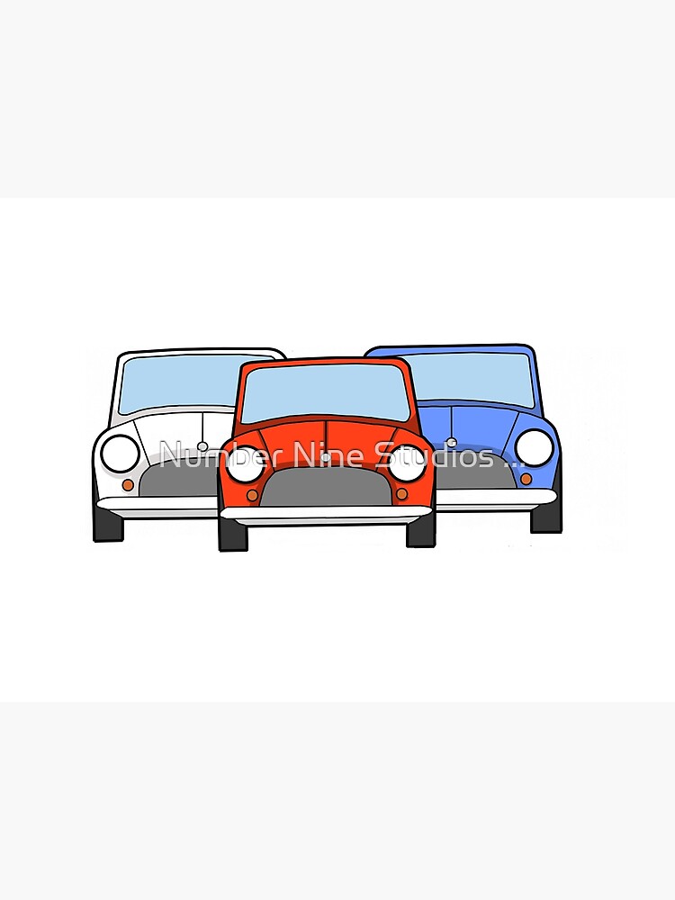"Italian Job Mini's" Poster by captainhazza007 | Redbubble