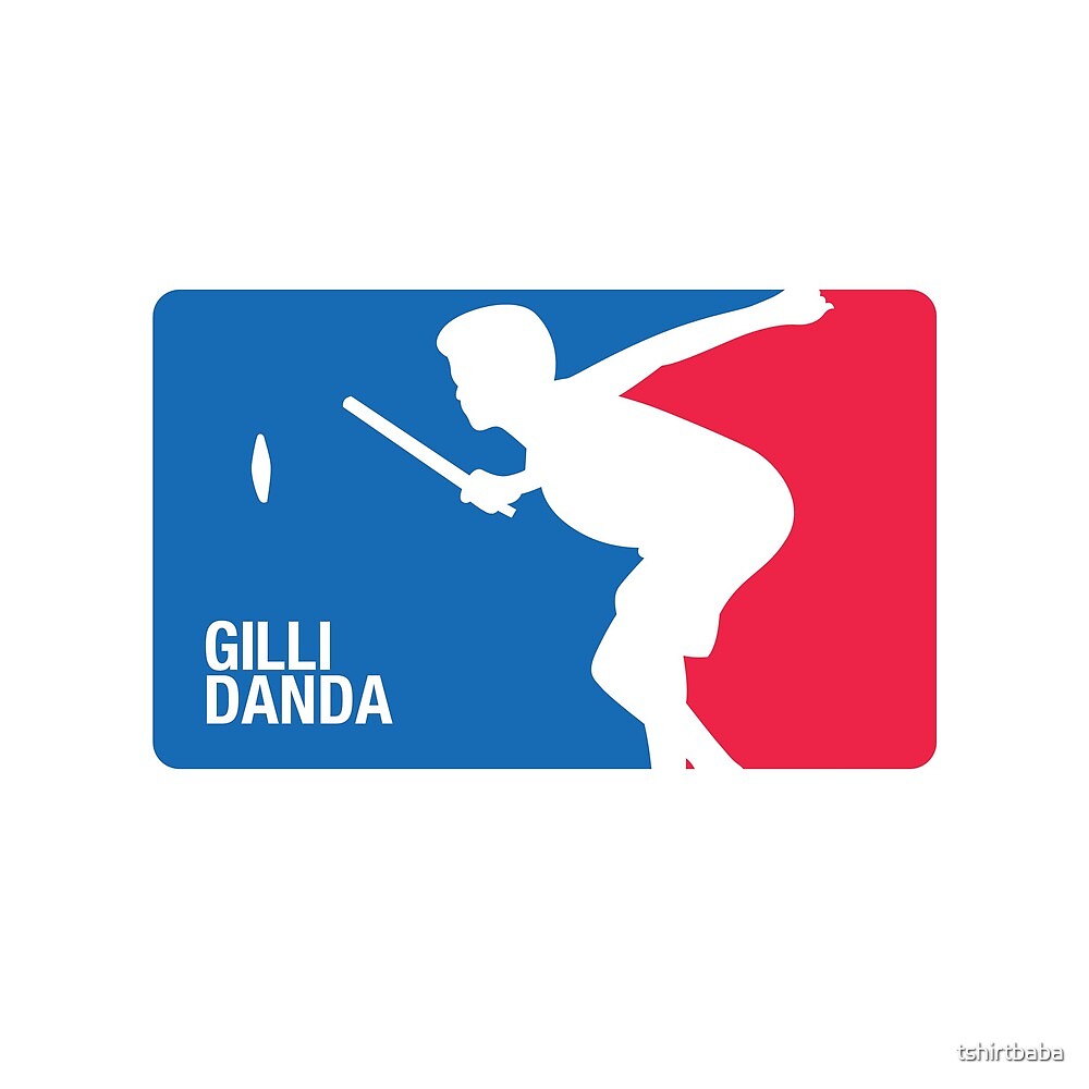 "Gilli Danda League" by tshirtbaba | Redbubble
