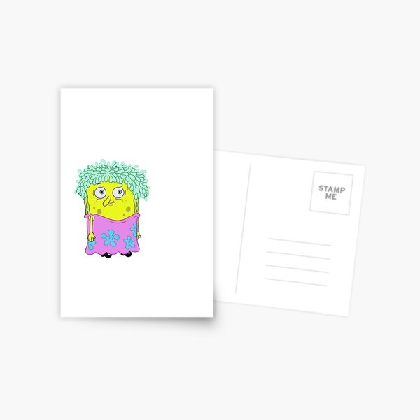 "spongebob meme" Postcard by itskalymydudes | Redbubble