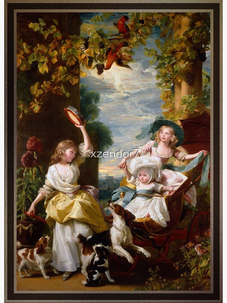 The Three Youngest Daughters of George III by John Singleton Copley ...