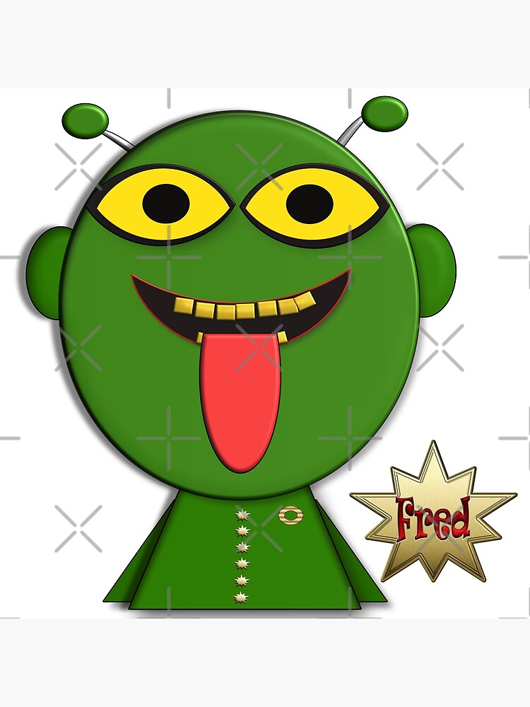 Póster «Alien moderno 51 Fred» de modernalien51 | Redbubble