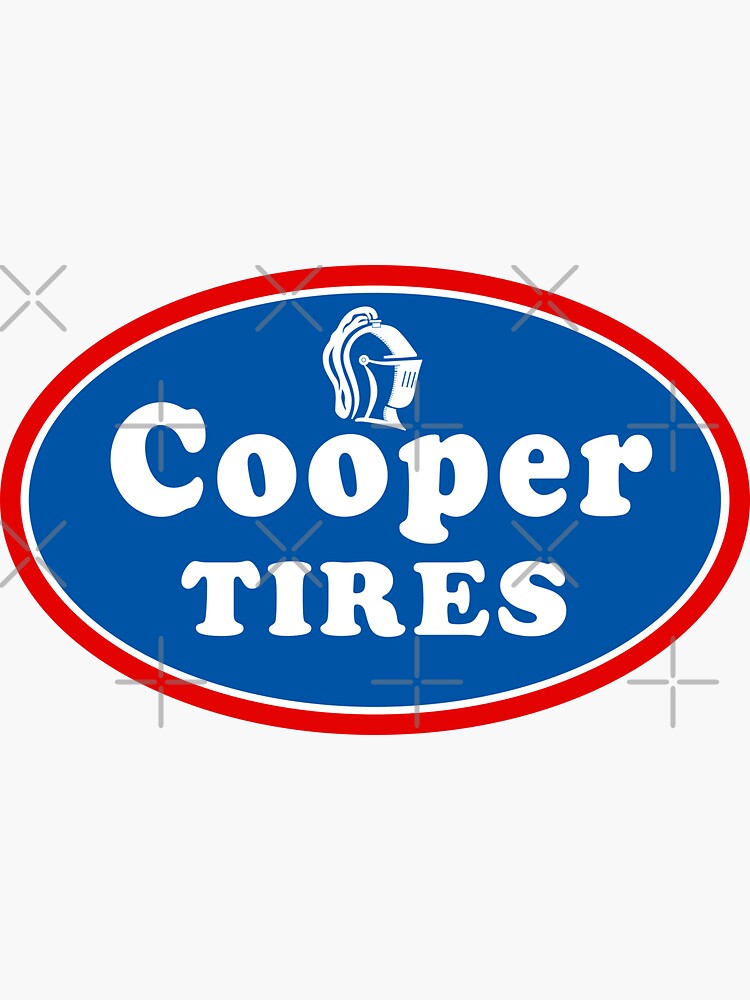 "Cooper Tires" Sticker for Sale by Bloxworth | Redbubble