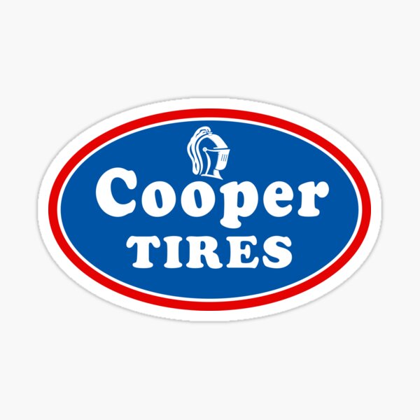 "Cooper Tires" Sticker for Sale by Bloxworth | Redbubble