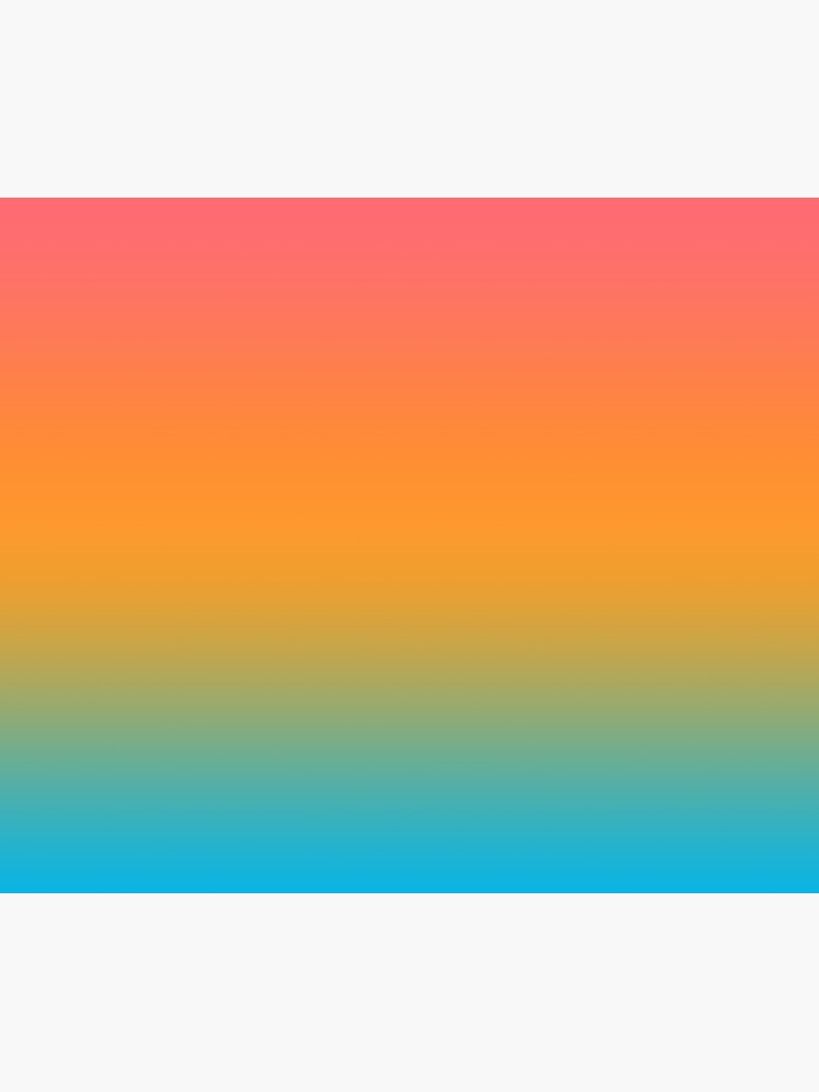 "Tri color gradient - pink, orange and blue" Sticker for Sale by ...