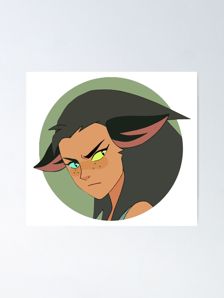 "catra in season 4 without her mask" Poster for Sale by CleverJane ...