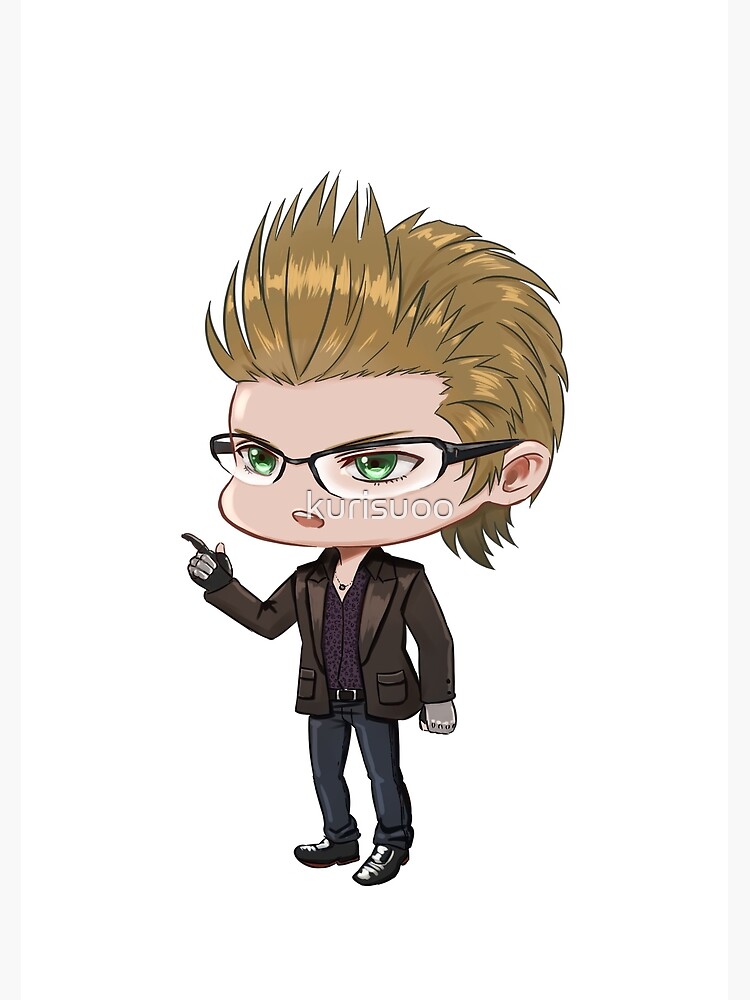 "Ignis Scientia Chibi — Final Fantasy XV" Poster for Sale by kurisuoo ...