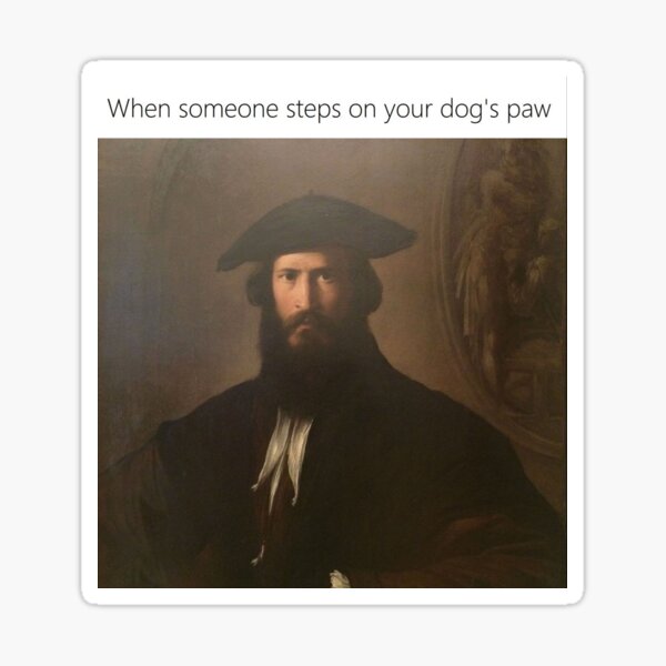 "Saint Wick" Sticker for Sale by TulipHoney | Redbubble