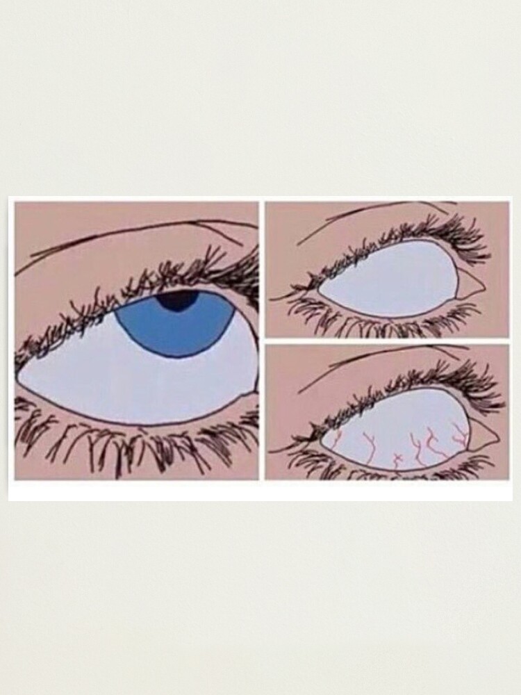 Drawing Eyes Rolled Back