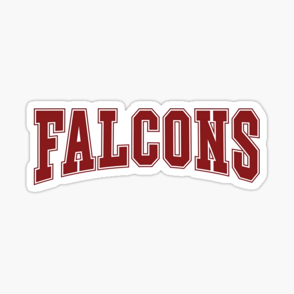 "Falcons" Sticker for Sale by daynamichelle | Redbubble