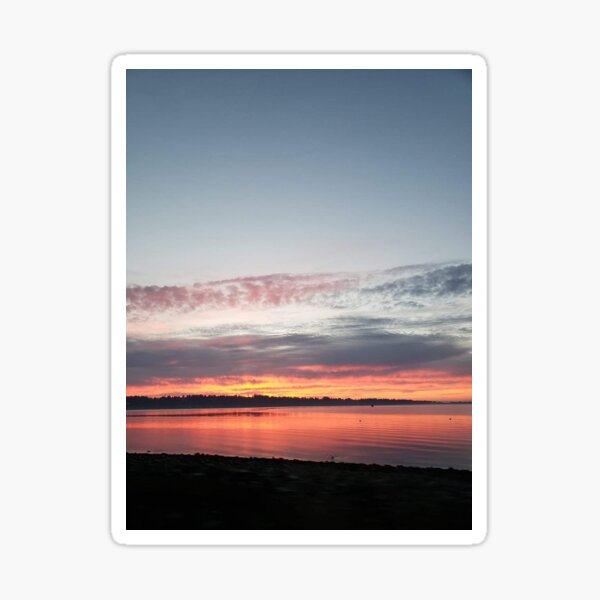 "Sunrise" Sticker for Sale by Spookshowbabydo | Redbubble