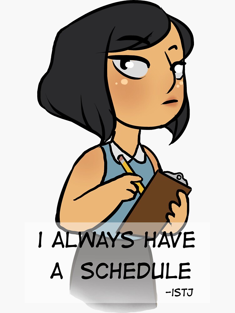 "ISTJ" Sticker for Sale by mbtimes | Redbubble