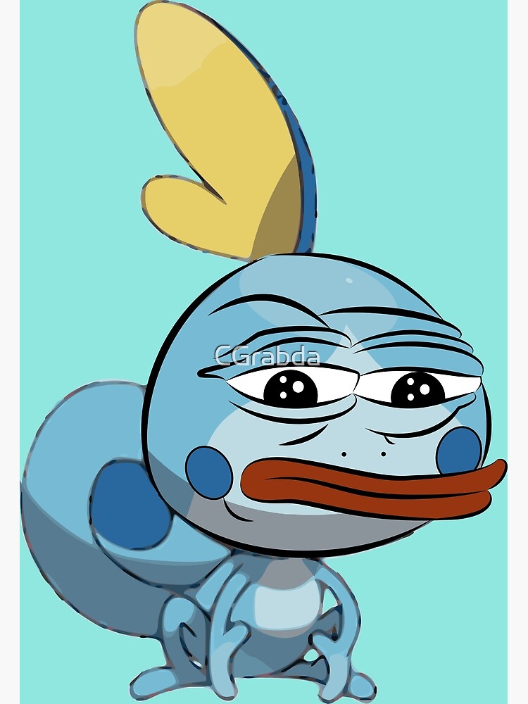 "Pepe Sobble - Pepemon Sword and Shield" Photographic Print by CGrabda ...