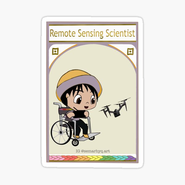 Remote Sensing Stickers | Redbubble
