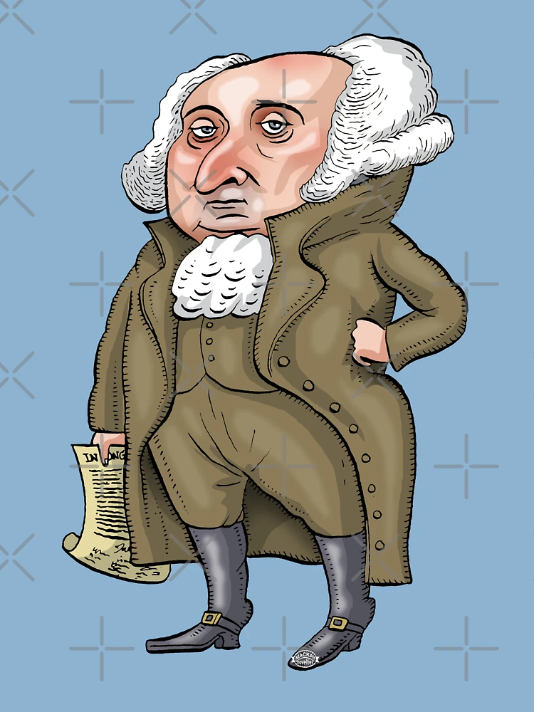John Adams Caricature John Adams For Teachers & Students HubPages