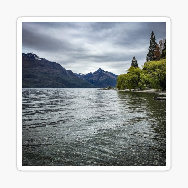 "Queenstown Views" Sticker for Sale by SamanthaMae913 | Redbubble