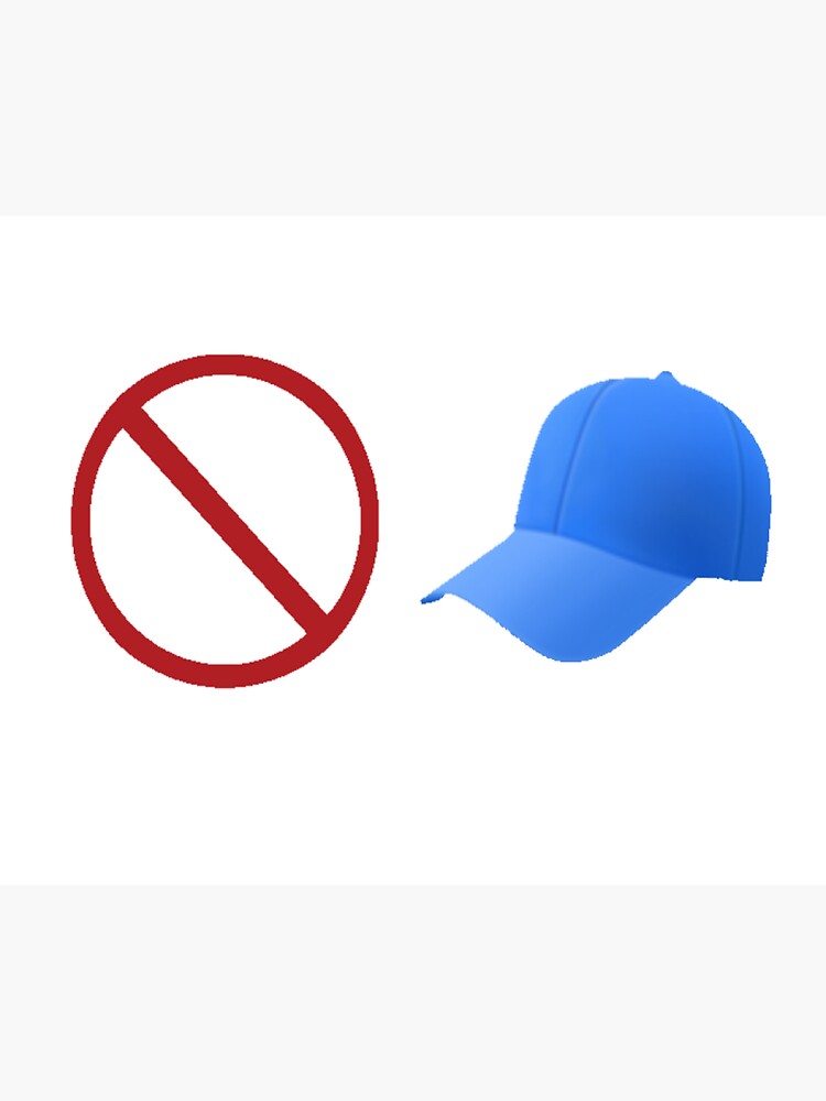 "No Cap Emoji Colorblock" Sticker by TrueKicks | Redbubble