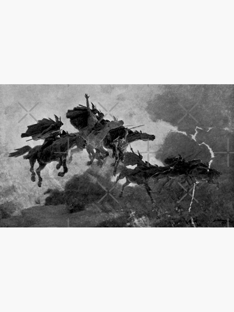 "Ride of The Valkyries, John Charles Dollman 1909" Poster by ...