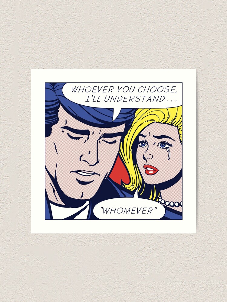 "Pop She Chose Grammar" Art Print for Sale by Pipperdigs | Redbubble