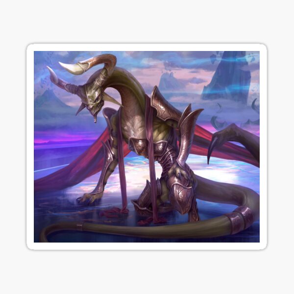 "Prison Realm Dragon" Sticker for Sale by FantasyCentral | Redbubble