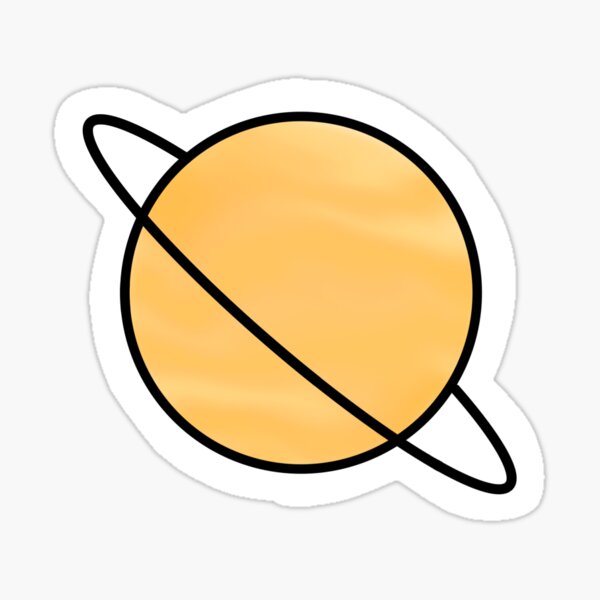 "Saturn" Sticker for Sale by BuzzingBeez | Redbubble