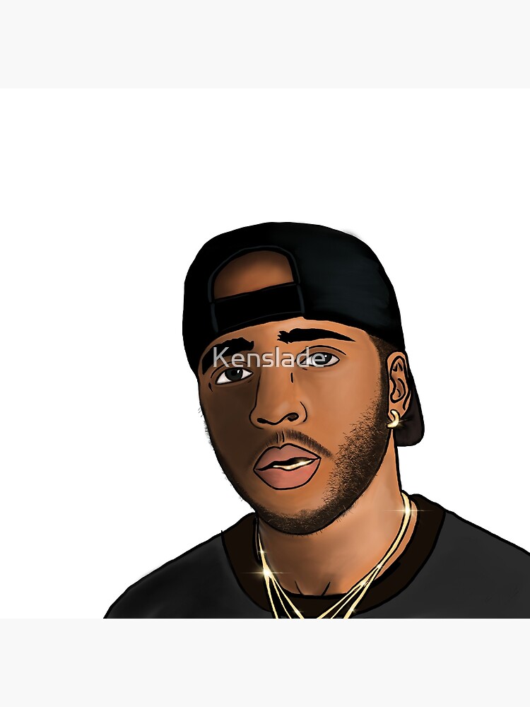 "6LACK" Art Print for Sale by Kenslade | Redbubble