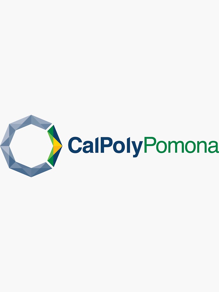 "Cal Poly Pomona Logo" Sticker for Sale by Claremont87 | Redbubble