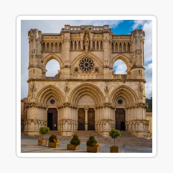 "Cuenca Cathedral" Sticker by RalphGoldsmith | Redbubble
