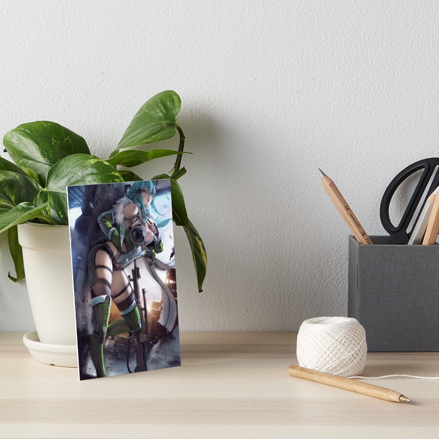 "Older Sinon" Poster for Sale by Realsakimichan | Redbubble