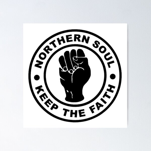 "Northern Soul Classic Logo" Poster for Sale by NorthernSoulz | Redbubble