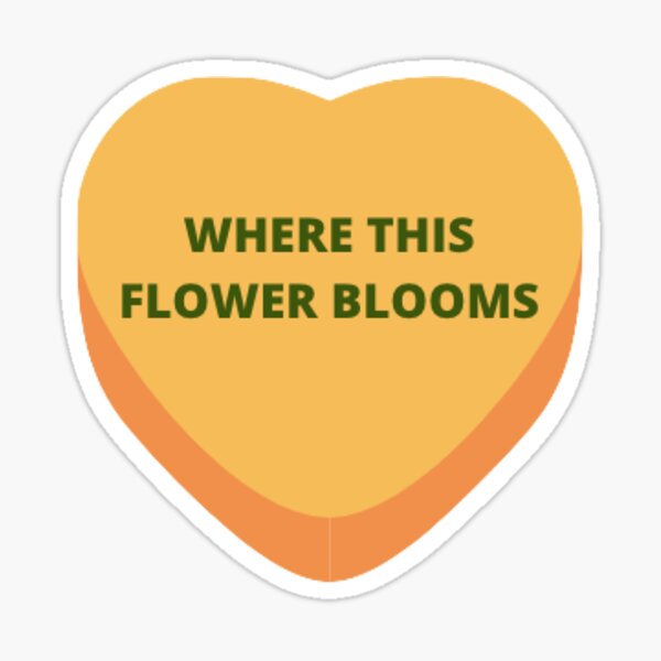 "Tyler The Creator Flowerboy Where This Flower Blooms Sticker" Sticker ...