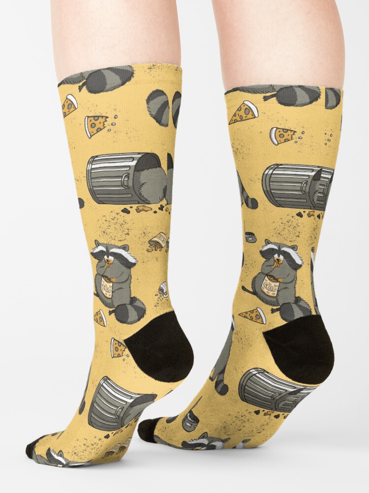 "Rascally Raccoons" Socks for Sale by emseeitch | Redbubble