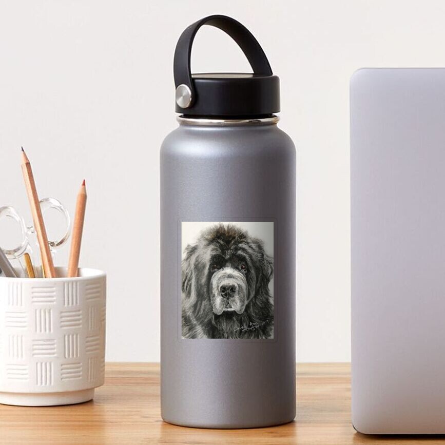 "Newfie" Sticker for Sale by Cazbaht | Redbubble