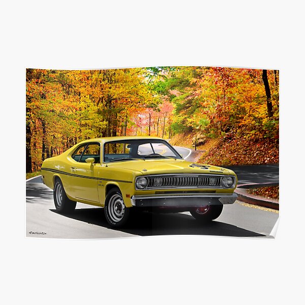 Poster « 1967 Duster Plymouth 340 », par DaveKoontz | Redbubble