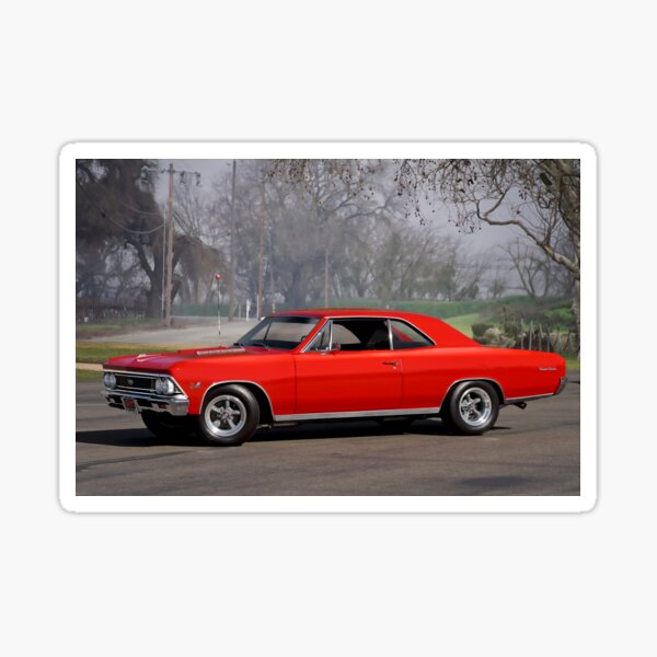 "1966 Chevelle Malibu SS" Sticker for Sale by DaveKoontz | Redbubble