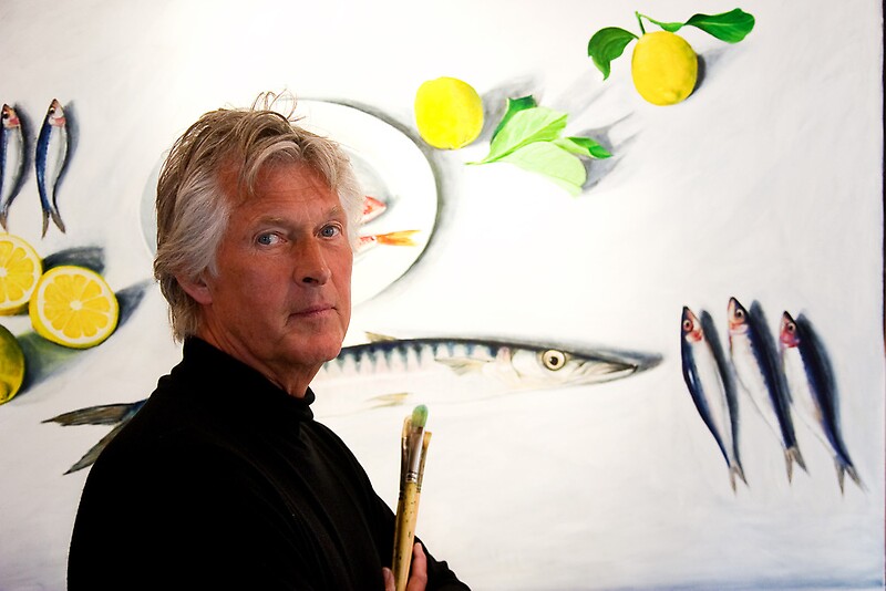 "Alan Hydes Artist" by Philip Rogan | Redbubble