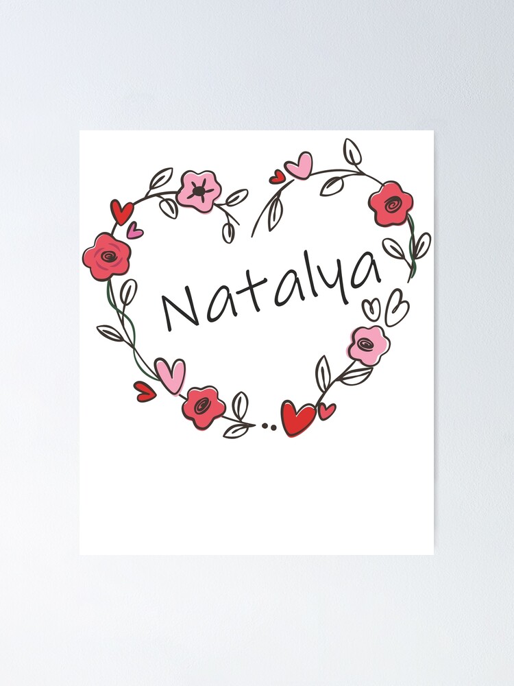 "Natalya" Poster for Sale by oleo79 | Redbubble