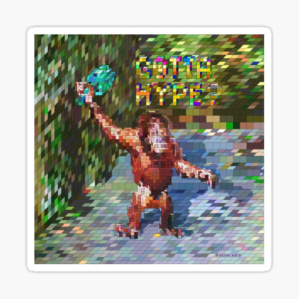 "Hyper" Sticker by filin | Redbubble