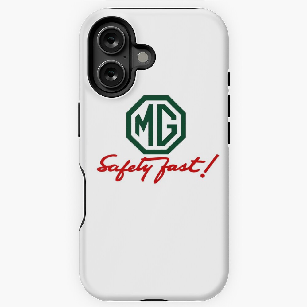 "MG Safety Fast" Sticker for Sale by JustBritish | Redbubble