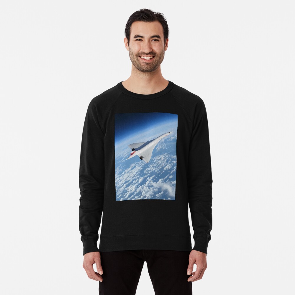 "Concorde "Earth Curvature"" Sticker for Sale by Speedbirddesign ...