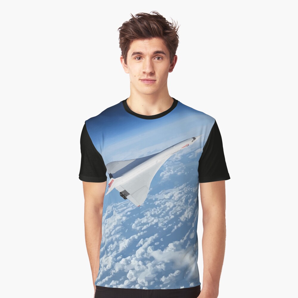 "Concorde "Earth Curvature"" Sticker for Sale by Speedbirddesign ...