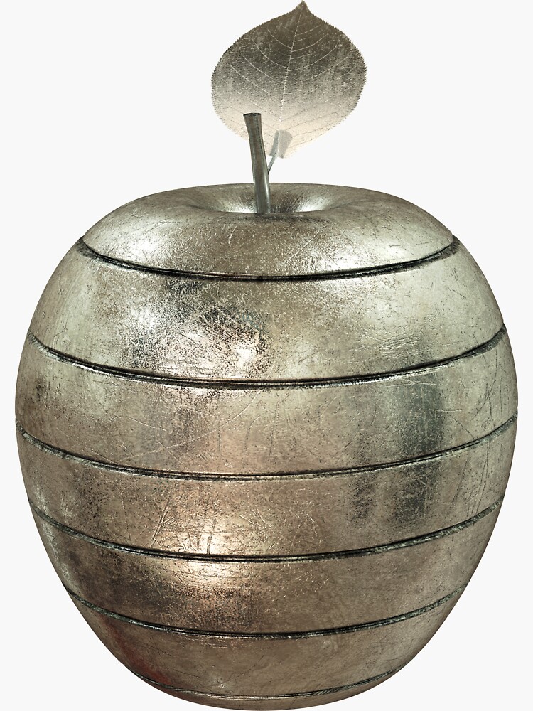 "Iron apple" Sticker by Tarasevi4 | Redbubble