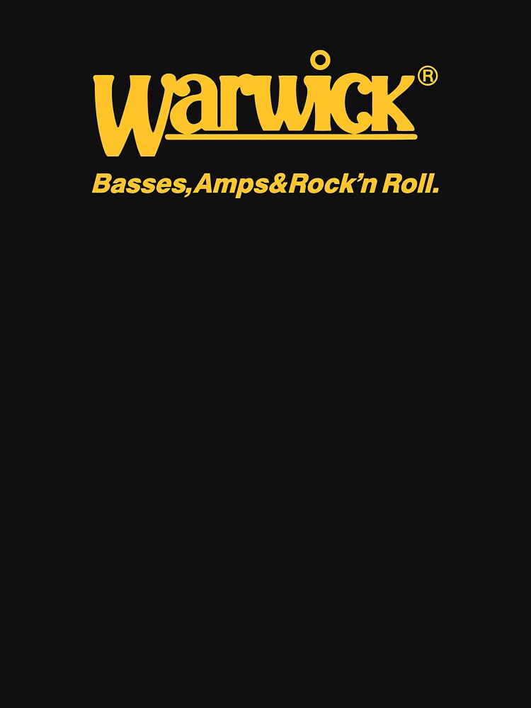"Warwick Basses " T-shirt for Sale by pernellp | Redbubble | warwick t ...