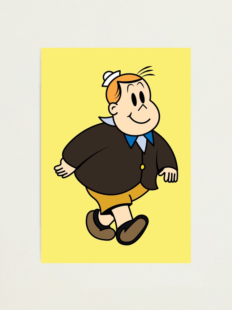 "Tubby from Little Lulu cartoon" Photographic Print by FunIlustrations ...